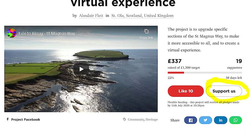 Support Us | St Magnus Way