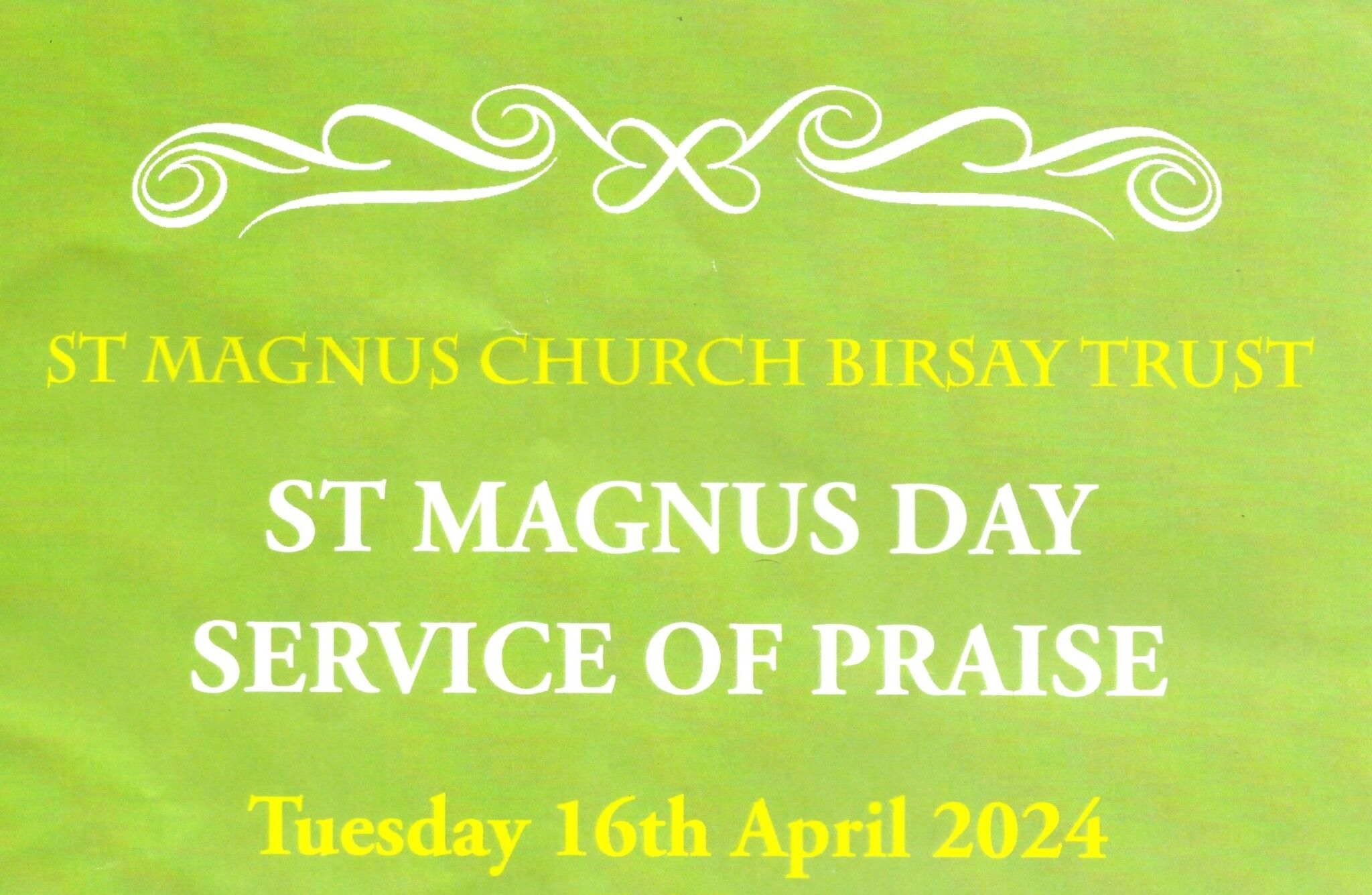 St Magnus Day Service - 16th Apr 24 | St Magnus Way